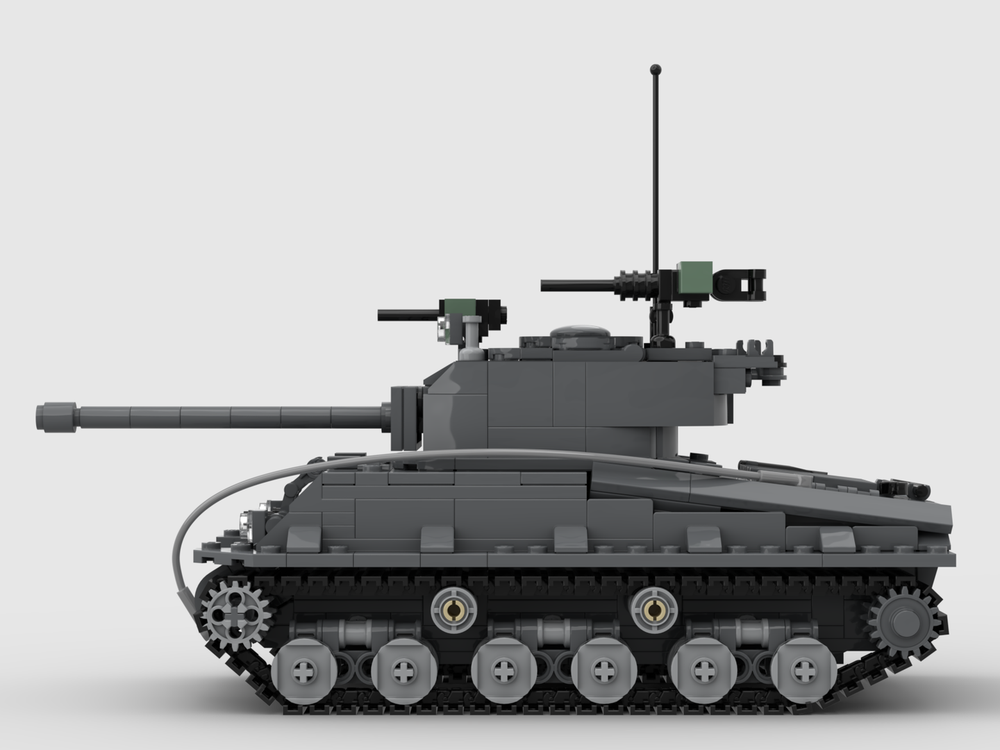 LEGO MOC Sherman M4A3E8 Easy Eight by simonelovisa01 | Rebrickable ...
