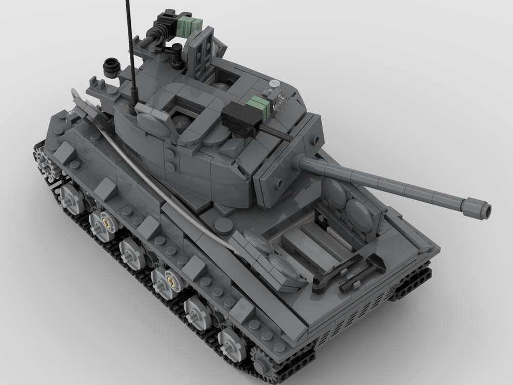 LEGO MOC Sherman M4A3E8 Easy Eight by simonelovisa01 | Rebrickable ...