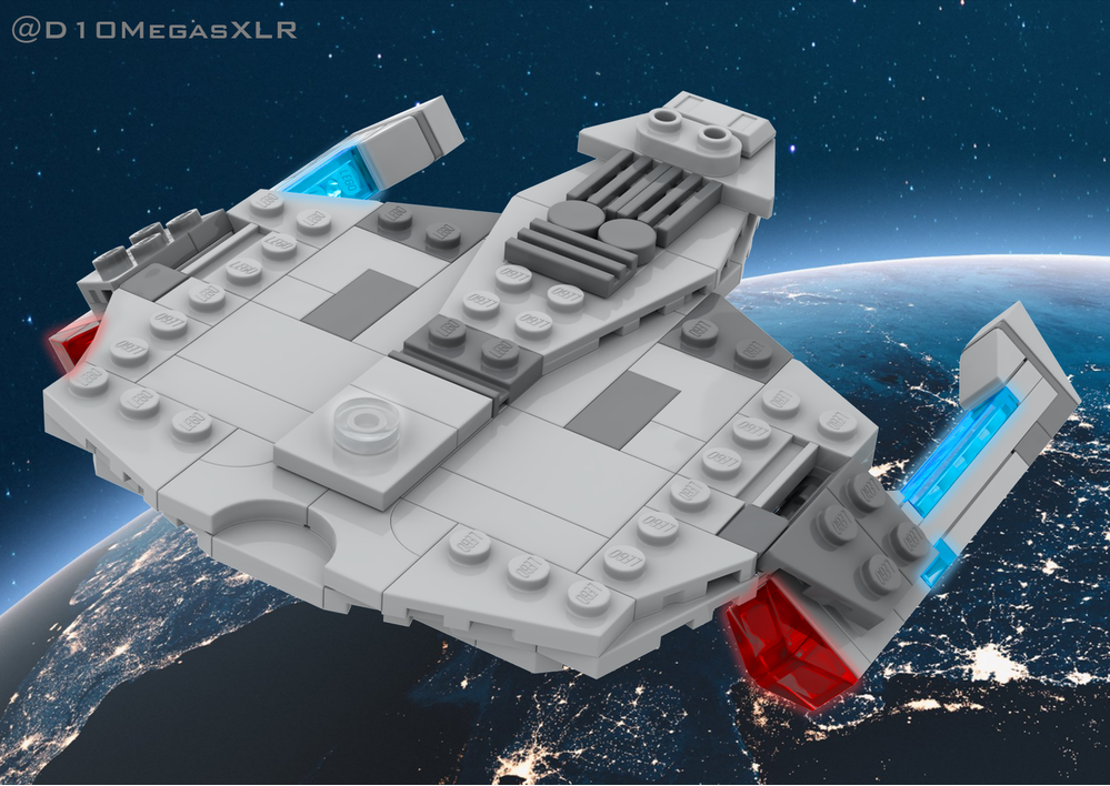 LEGO MOC Sabre Class by D10MegasXLR | Rebrickable - Build with LEGO