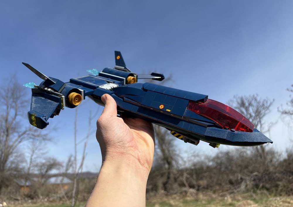 LEGO MOC X-Jet (Blackbird) Modified by P Squiddy | Rebrickable - Build ...