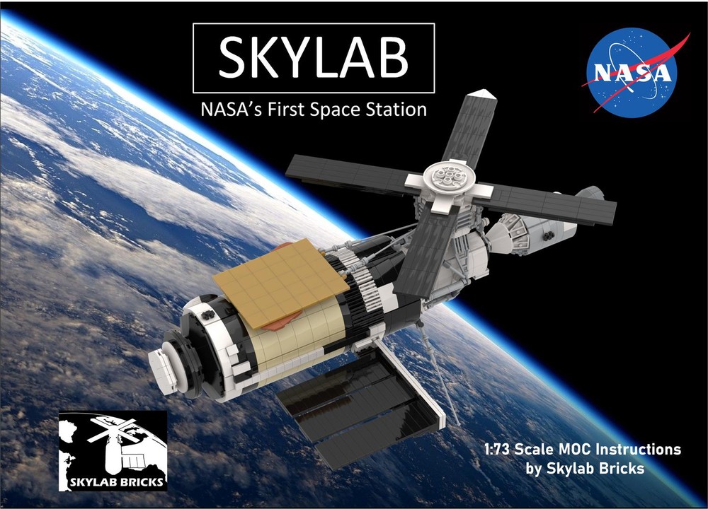 LEGO MOC 1:75 Scale Skylab Orbital Workshop. by SkylabBricks | Rebrickable - Build with LEGO
