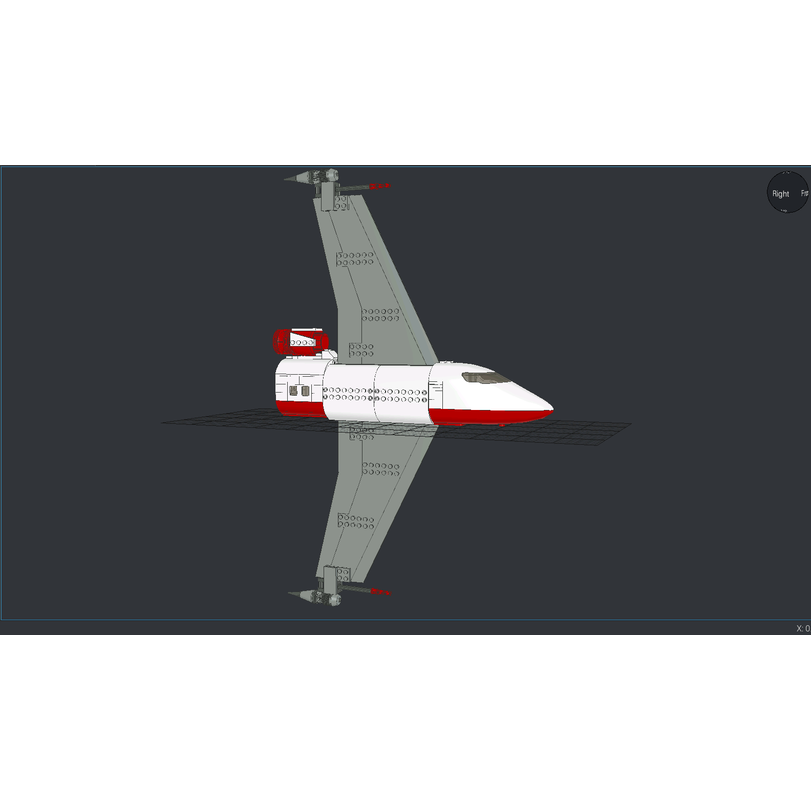 LEGO MOC Attack Cruiser by King_Cow | Rebrickable - Build with LEGO