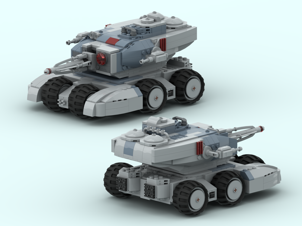 Lego Moc Solar Empire Heavy Tank By Lordbritish Rebrickable Build