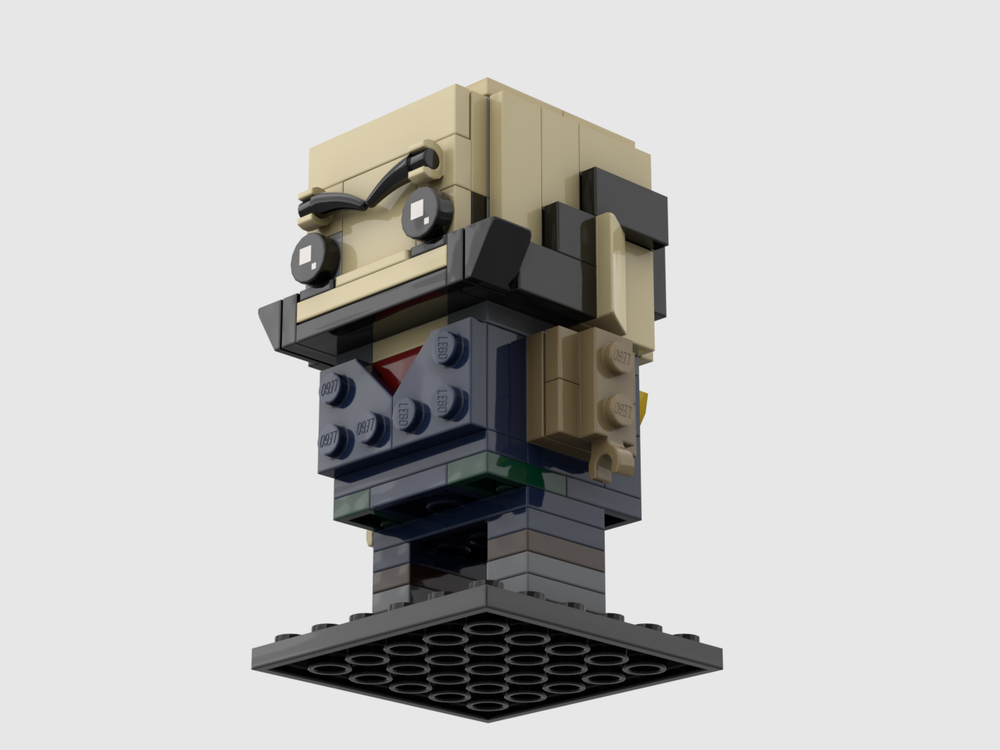 LEGO MOC Cowboy Bebop Jet Black Brickheadz by Jade8703 | Rebrickable ...