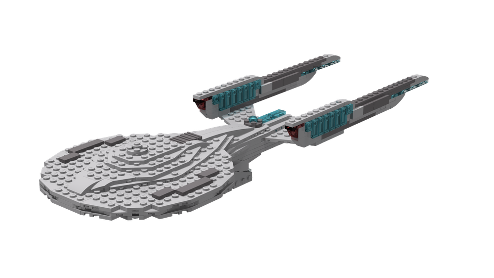 LEGO MOC Duderstadt-Class Starship USS Intrepid by LegendAJ ...