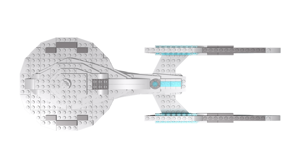 LEGO MOC Duderstadt-Class Starship USS Intrepid by LegendAJ ...