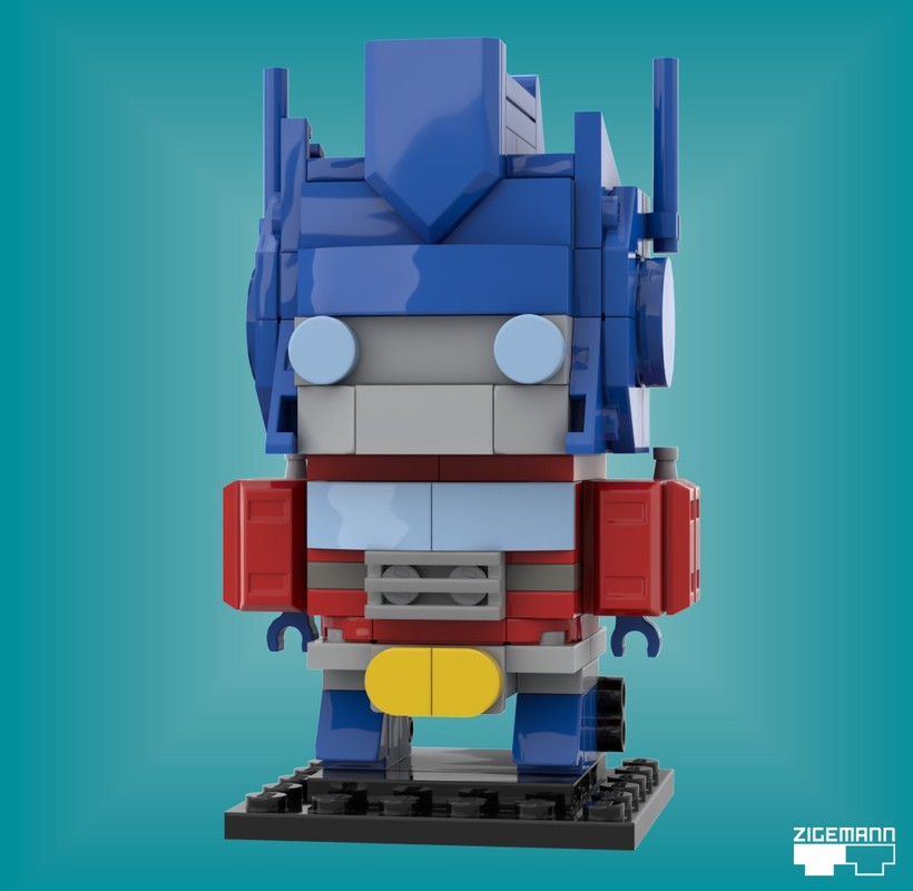 LEGO MOC Optimus Prime by ttZIGEMANN | Rebrickable - Build with LEGO