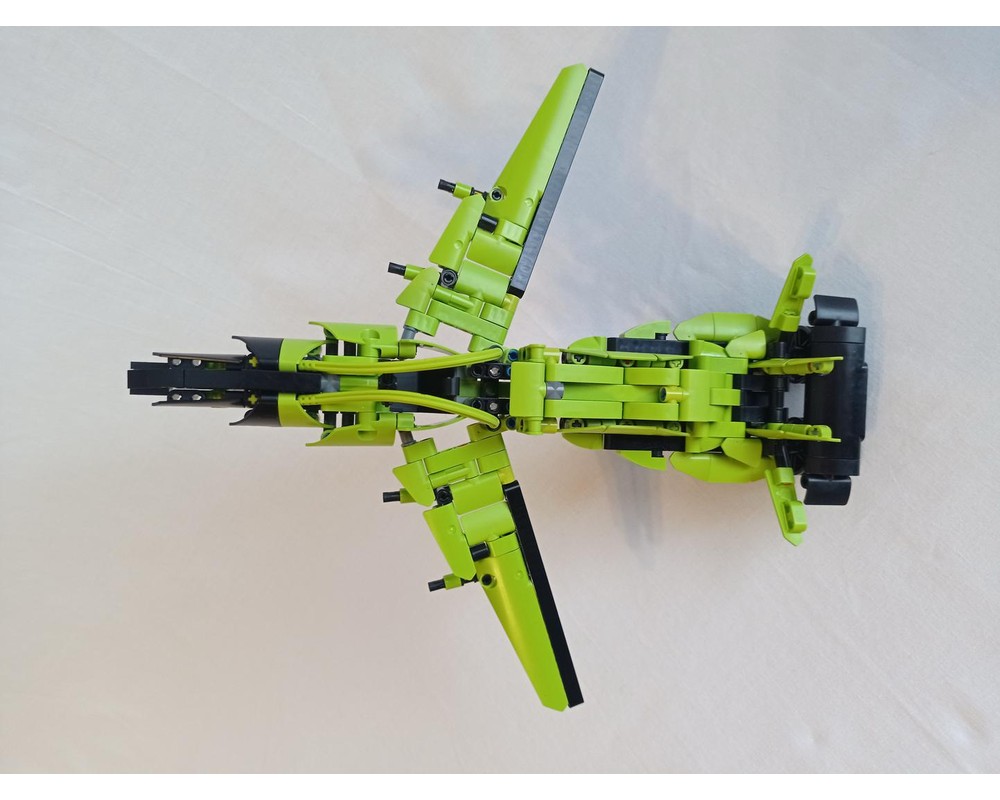 LEGO MOC Grumman F-14 Tomcat 42161 Alternative by ErikGS | Rebrickable ...