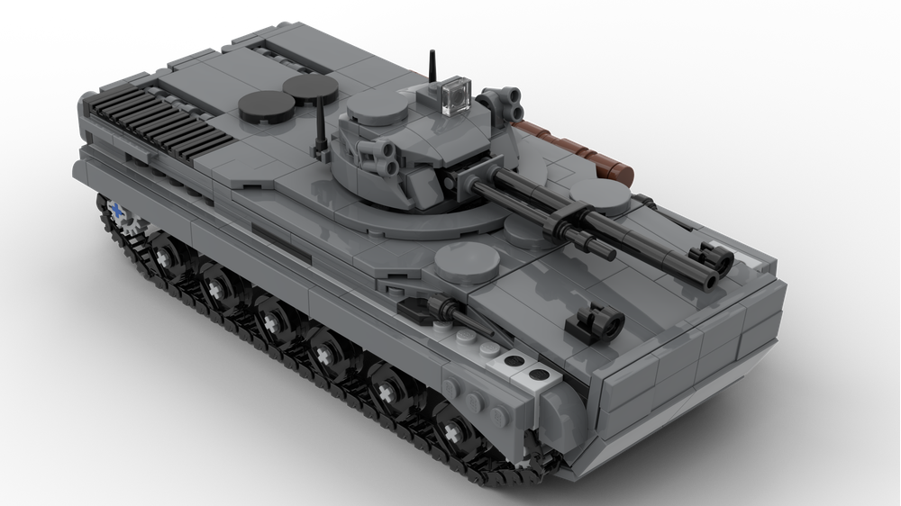 LEGO MOC-173268 BMP 3 Military Tank MOC by BRICKMANstudio | Rebrickable ...