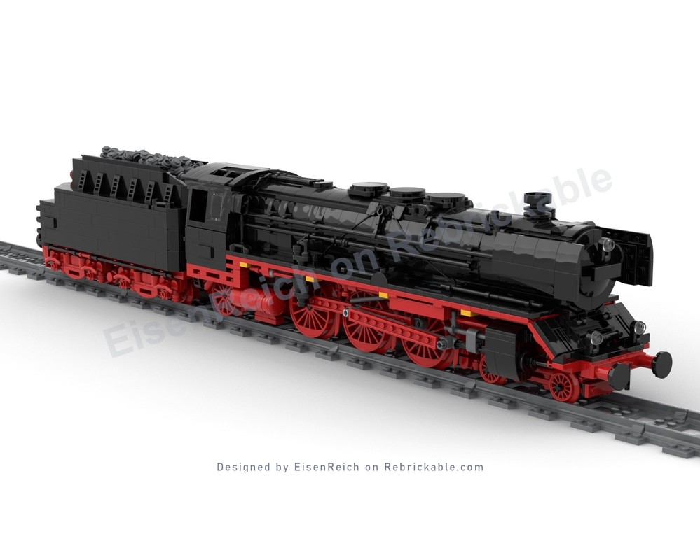 LEGO MOC DRG Class 01 German Railway Steam Locomotive (DB Baureihe BR ...