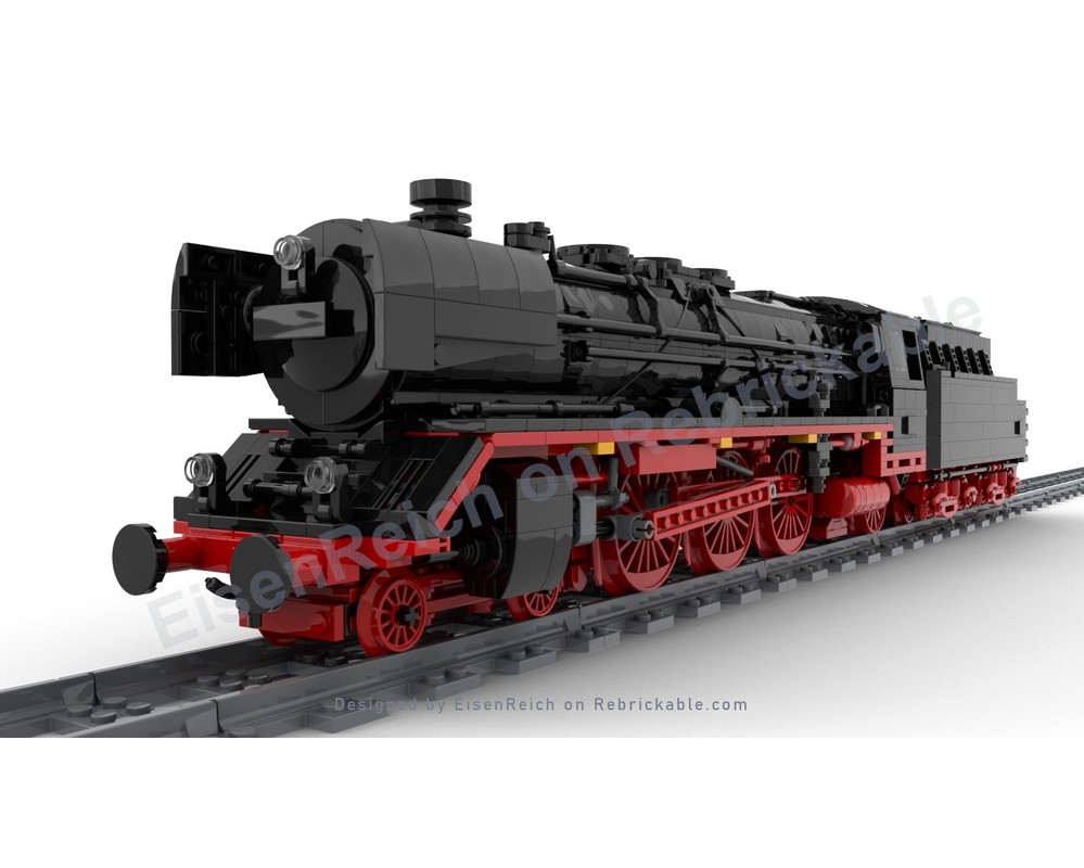 LEGO MOC DRG Class 01 German Railway Steam Locomotive (DB BR 01 Dampflok) by EisenReich ...