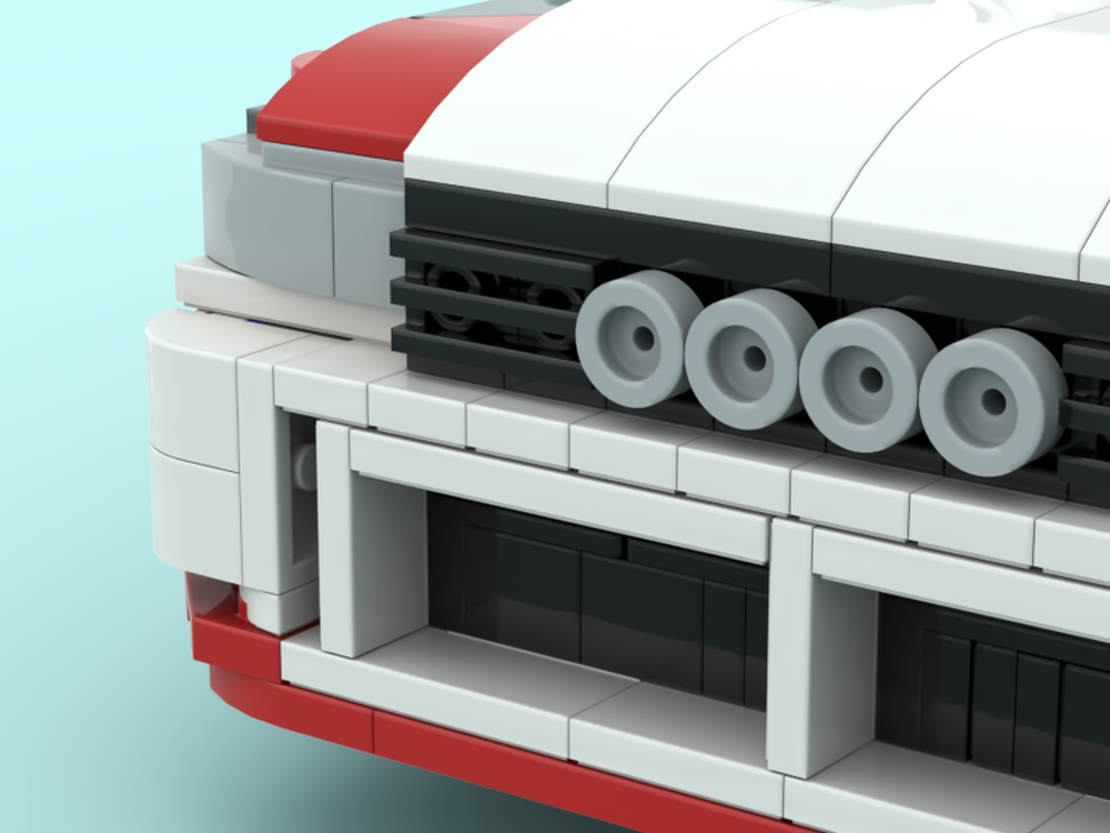 LEGO MOC 1:18 Audi 90 IMSA GTO by Double_U_Bricks | Rebrickable - Build ...