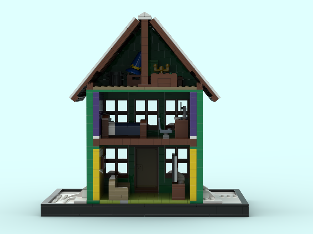 LEGO MOC Cartman's House | South Park by obiblock | Rebrickable - Build ...