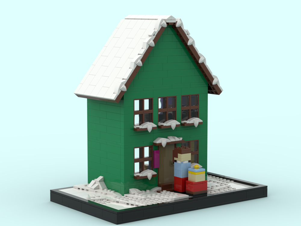 LEGO MOC Cartman's House | South Park by obiblock | Rebrickable - Build ...