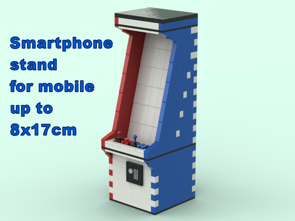 LEGO MOC Arcade Smartphone Stand / Cellphone Mobile Handy Stand ...