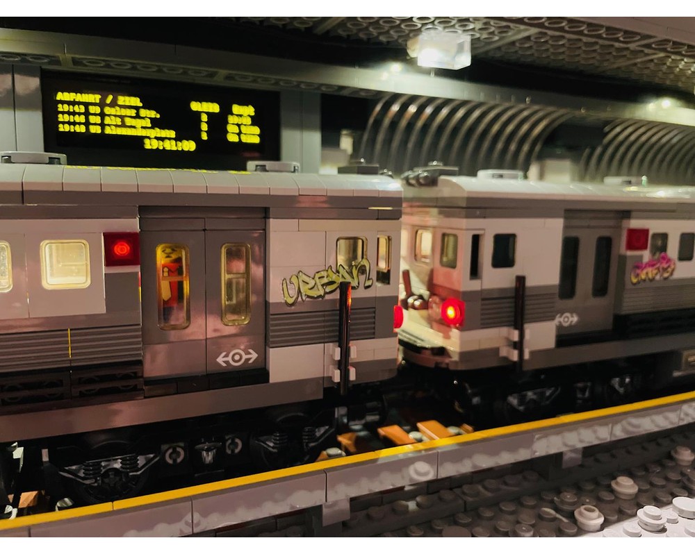 LEGO MOC New York City (NYC) Subway / Metro Moc by Olli7878 ...