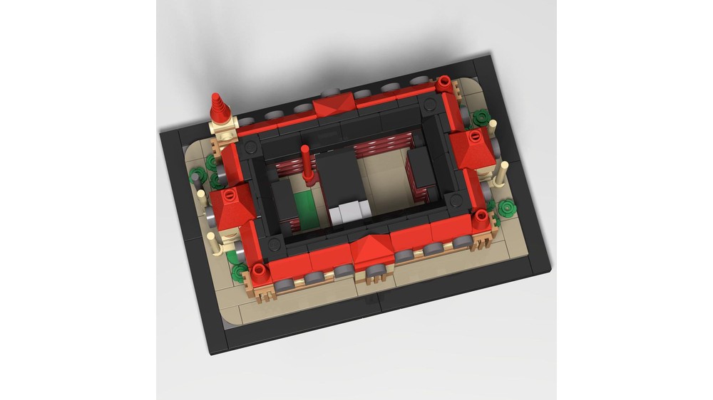 LEGO MOC Cincinnati City Hall by tralux21 | Rebrickable - Build with LEGO