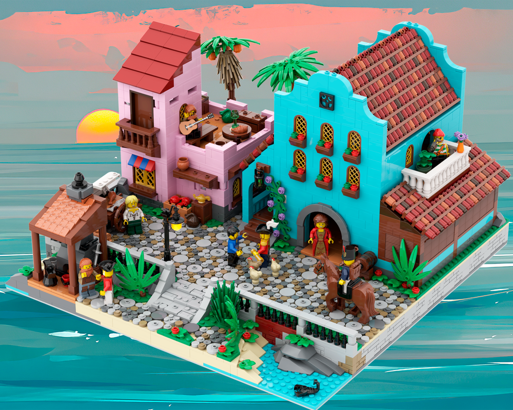 LEGO MOC Havana Street (Pirates World #5) by Legat_Of_Legion ...