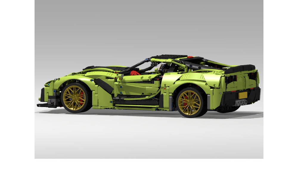 LEGO MOC Corvette C7 ZR1 by The one from the Swabian | Rebrickable ...