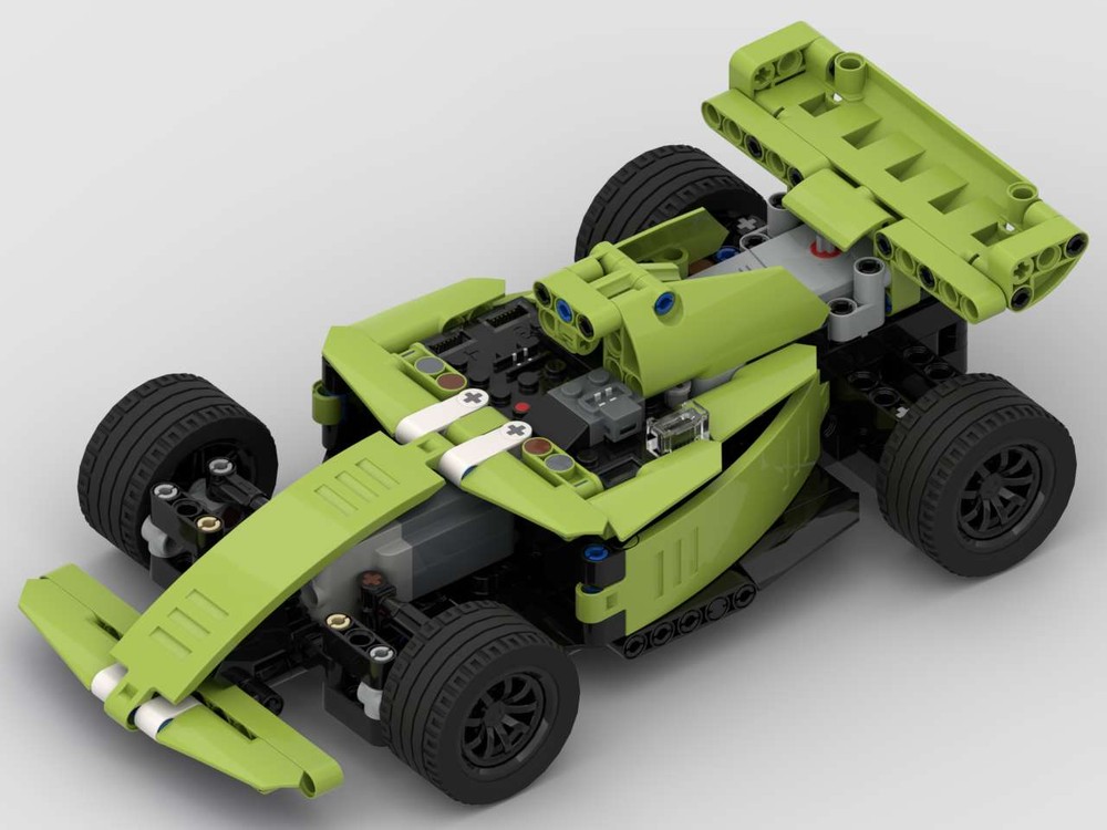LEGO MOC Green Formula - BuWizz powered by N1K0L4 | Rebrickable - Build ...