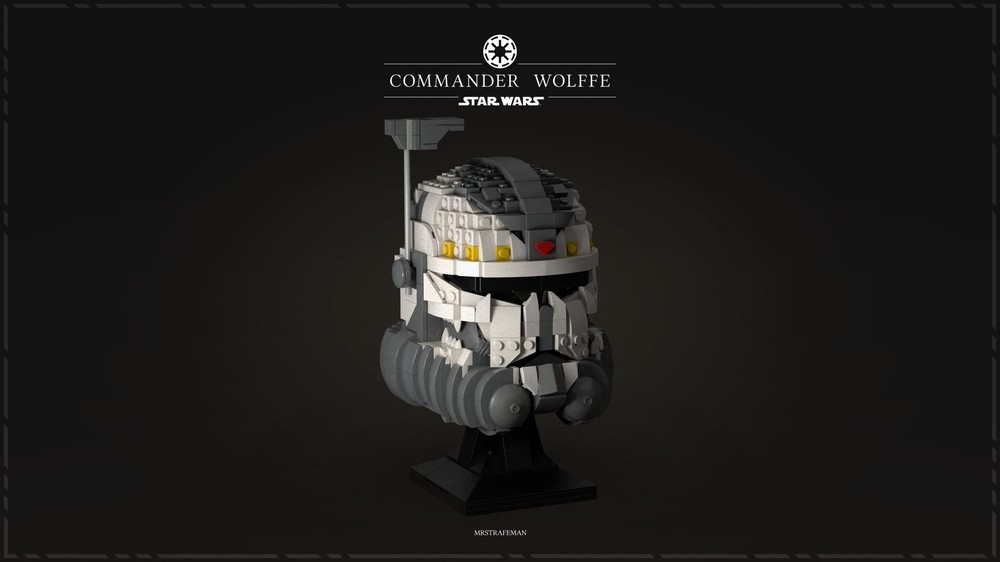 LEGO MOC Commander Wolffe by MrStrafeMan | Rebrickable - Build with LEGO