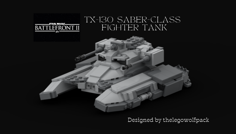 LEGO MOC TX-130 Saber-class fighter tank Imperial by thelegowolfpack ...