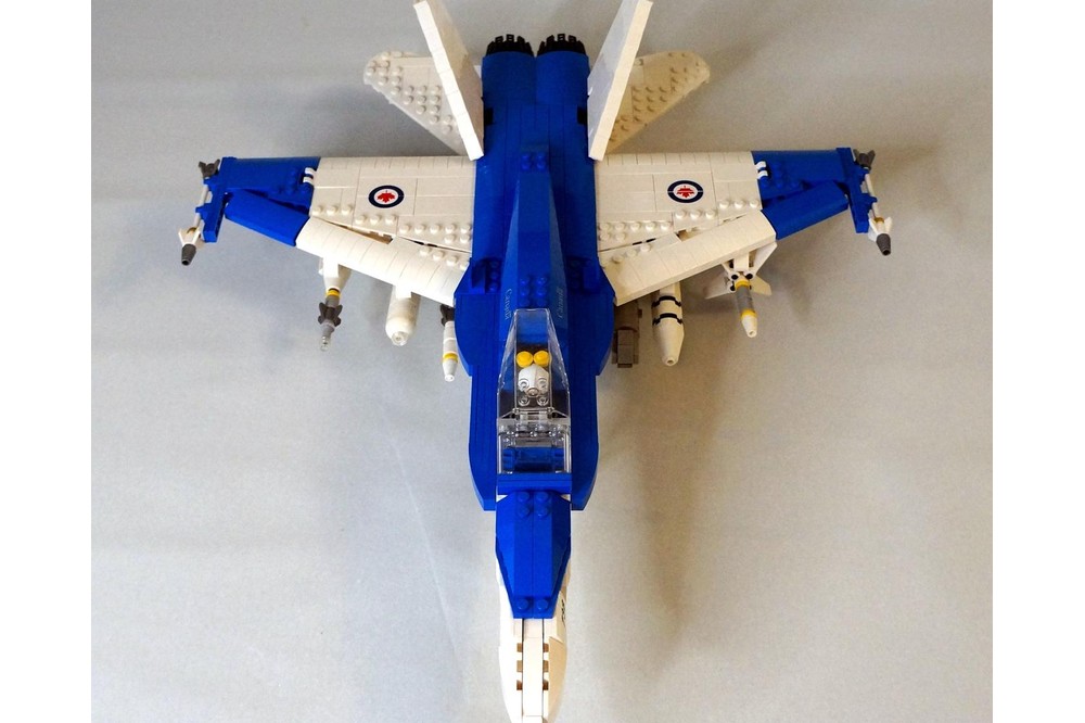 LEGO MOC F-18 by Paulmanaitor | Rebrickable - Build with LEGO