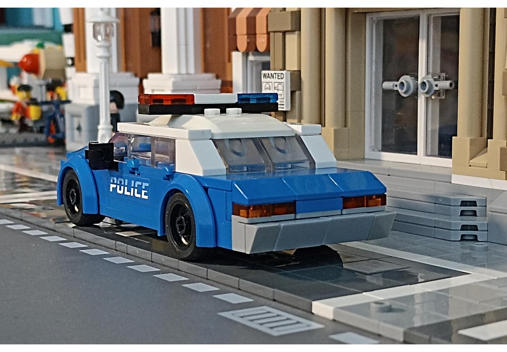 LEGO MOC Police car by olo.ulozony.gosc | Rebrickable - Build with LEGO