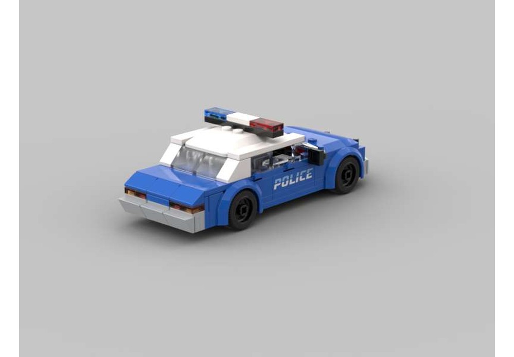 LEGO MOC Police car by olo.ulozony.gosc | Rebrickable - Build with LEGO