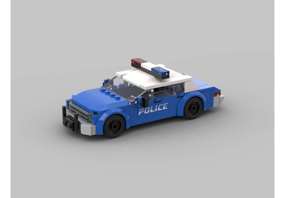 LEGO MOC Police car by olo.ulozony.gosc | Rebrickable - Build with LEGO