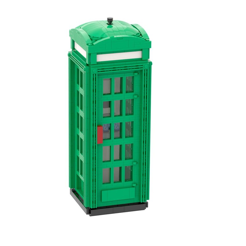 LEGO MOC London Solar Box Phone Booth as 21347 by cheesebricks ...