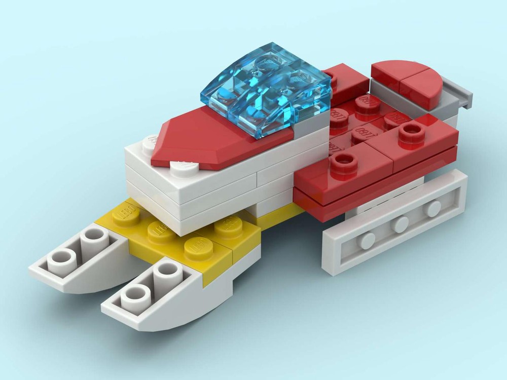 LEGO MOC Snowmobile 30669 by flobert2 | Rebrickable - Build with LEGO