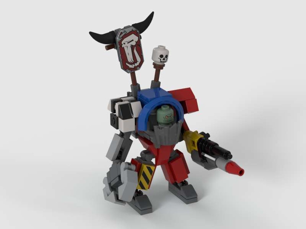 LEGO MOC Ork Warboss by mikey2110 | Rebrickable - Build with LEGO