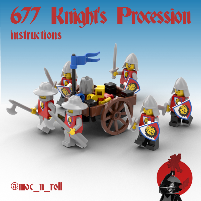 LEGO MOC Royal Knight's Procession by moc_n_roll | Rebrickable - Build ...