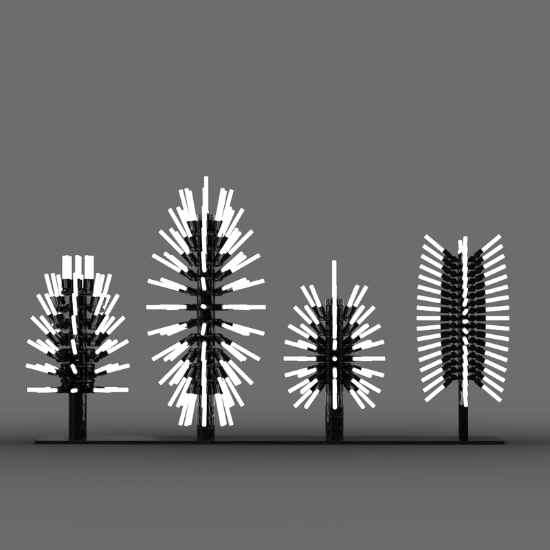 LEGO MOC more electric trees by zero_g_is_fun | Rebrickable - Build ...