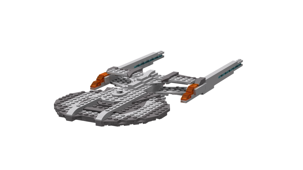 LEGO MOC Gagarin-Class Starship USS Cunningham by LegendAJ ...