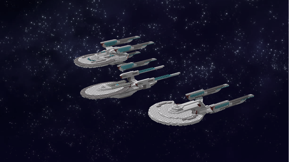 LEGO MOC Sagan-Class Starship USS Stargazer by LegendAJ | Rebrickable ...