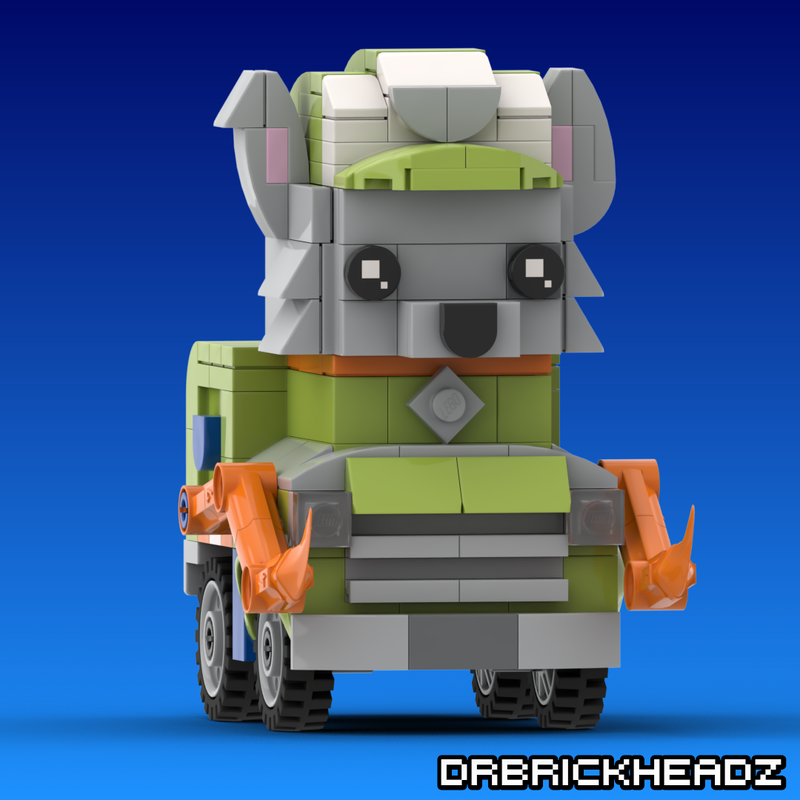 LEGO MOC Rocky (Paw Patrol) Brickheadz by DrBrickheadz | Rebrickable ...