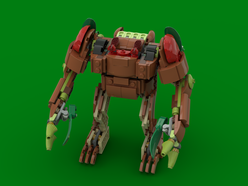 LEGO MOC Potted Plant Monster by eric_nunya | Rebrickable - Build with LEGO