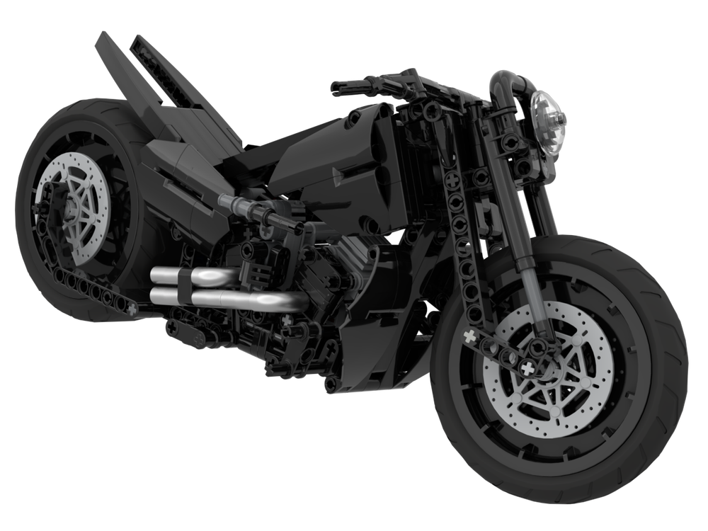LEGO MOC 42155 Bat Chopper Deluxe by mla2 | Rebrickable - Build with LEGO