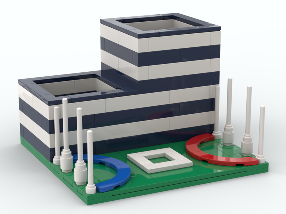 LEGO MOC Pencil Holder AFL Geelong by 03janedoe | Rebrickable - Build ...