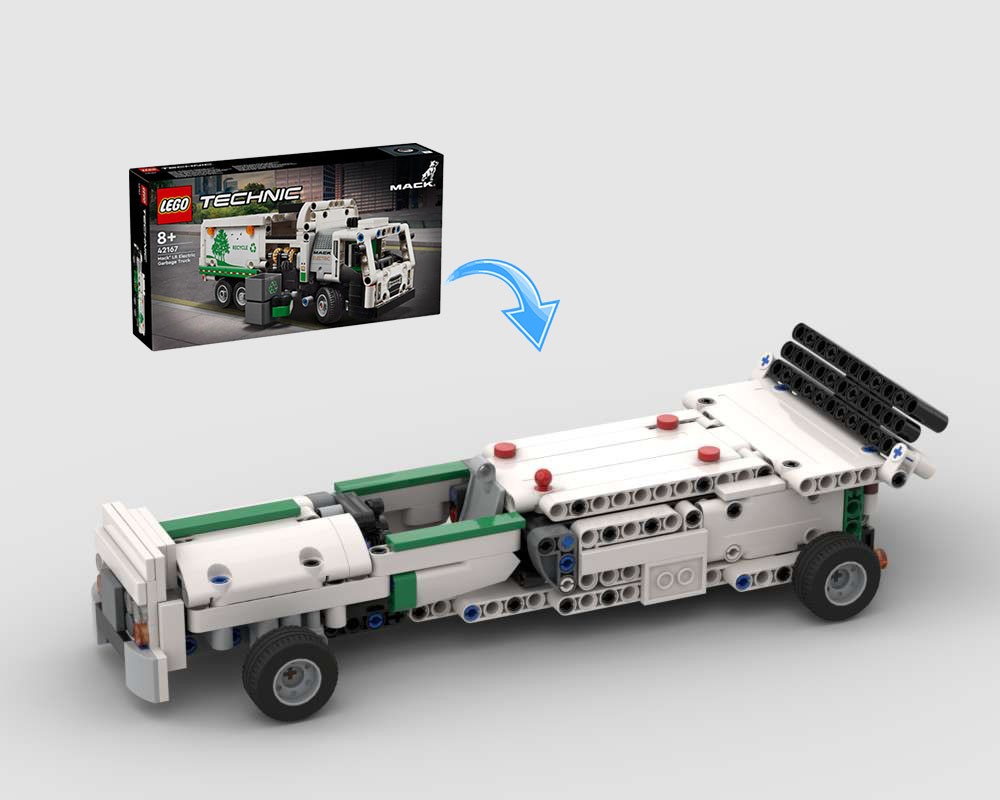 LEGO MOC Vintage Sports Car 42167 Alternative. by ErikGS | Rebrickable ...