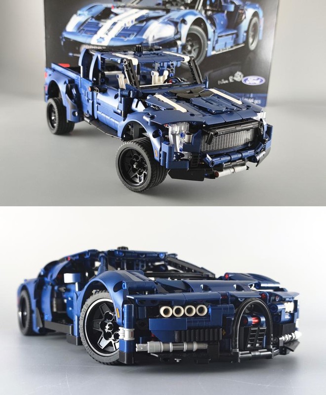 LEGO MOC 2 IN 1 42154 ALTERNATE BUILDS Bugatti Chiron + Ford Raptor by ...
