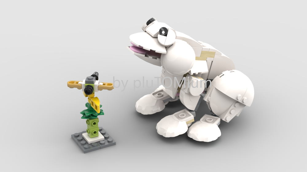 LEGO MOC Frog (LEGO 31133 Alternate) by pluTOMium | Rebrickable - Build ...
