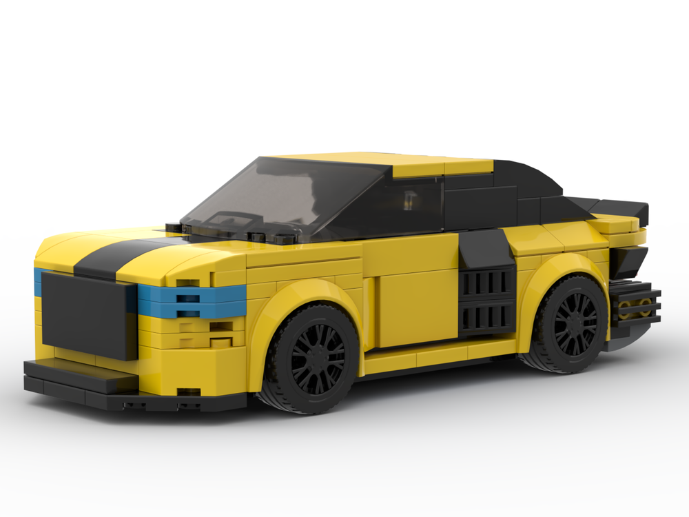 LEGO MOC-173430 MOC - V2 Audi Quattro Modern Facelift Yellow by kmbrick ...