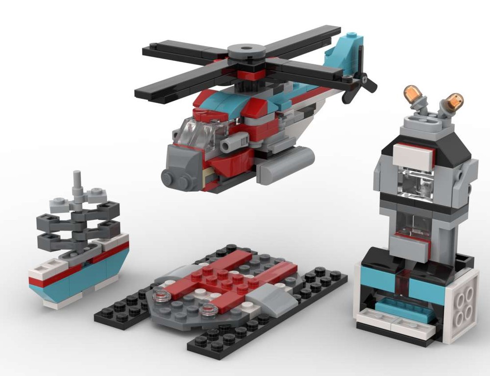 LEGO MOC 31146 Coast Guard Headquarter by PeterSzabo | Rebrickable ...