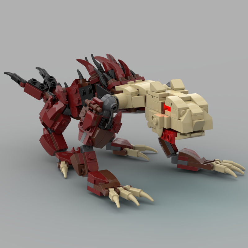 LEGO MOC Chupacabra by tinou.mocs | Rebrickable - Build with LEGO