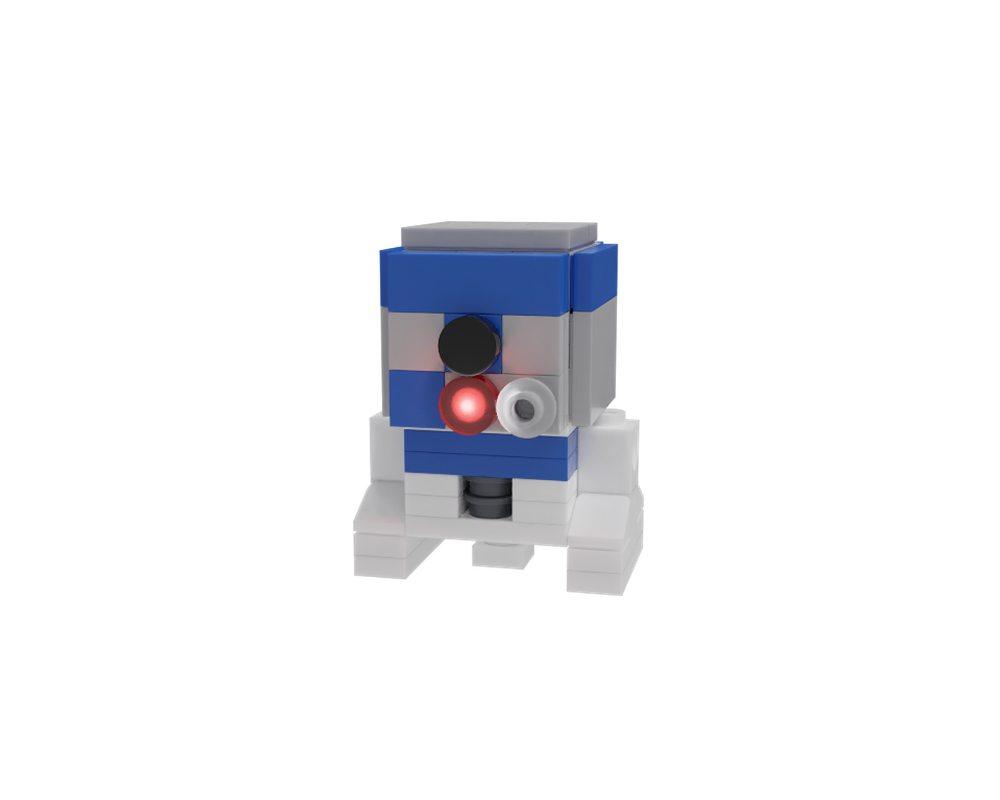 LEGO MOC R2-D2 by Clutch McCloud | Rebrickable - Build with LEGO