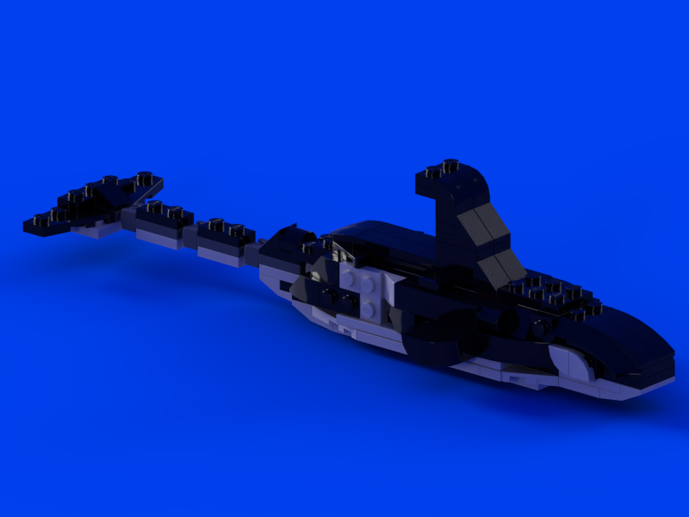 LEGO MOC killer whale by crafity | Rebrickable - Build with LEGO