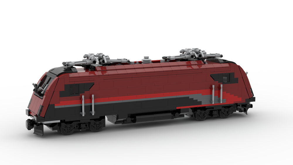 LEGO MOC locomotives électriques - ÖBB 1216 Railjet - MOC by Mimi68 ...